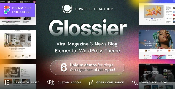 Download Glossier – Newspaper & Viral Magazine GPL Theme Free ...