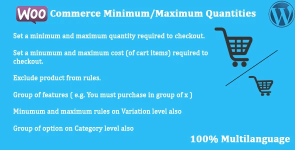 Download WooCommerce – Minimum/Maximum Quantities Crack Plugin Free ...