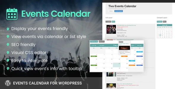Download Tiva Events Calendar For Pro Plugin Free - Microsoft Dynamics ...