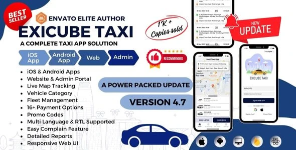 Free Exicube Taxi App Premium WordPress Plugin Download - navisionindia ...
