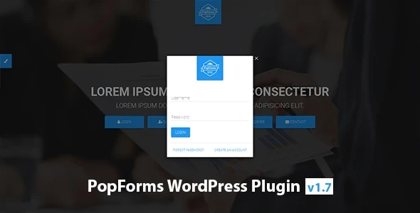 Download PopForms | Material Design Modal Forms Set Premium WordPress ...