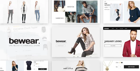 Download Bewear – Fashion LookBook WooCommerce Pro Theme Free ...