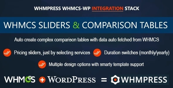 Download WHMCS Pricing Sliders and Comparison Tables – WHMpress Addon ...