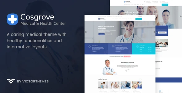 Download Cosgrove – Medical & Healthcare GPL WordPress Theme Free ...