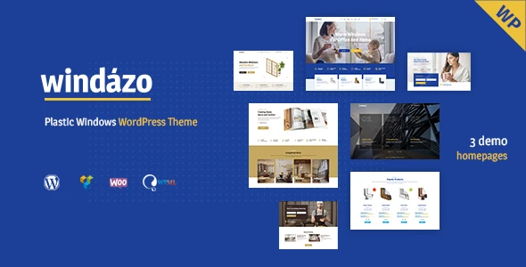 Download Windazo – Plastic Windows and Doors GPL WordPress Theme Free ...