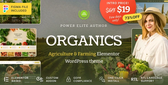 Free Organics – Agriculture & Food Farm Premium WordPress Theme ...
